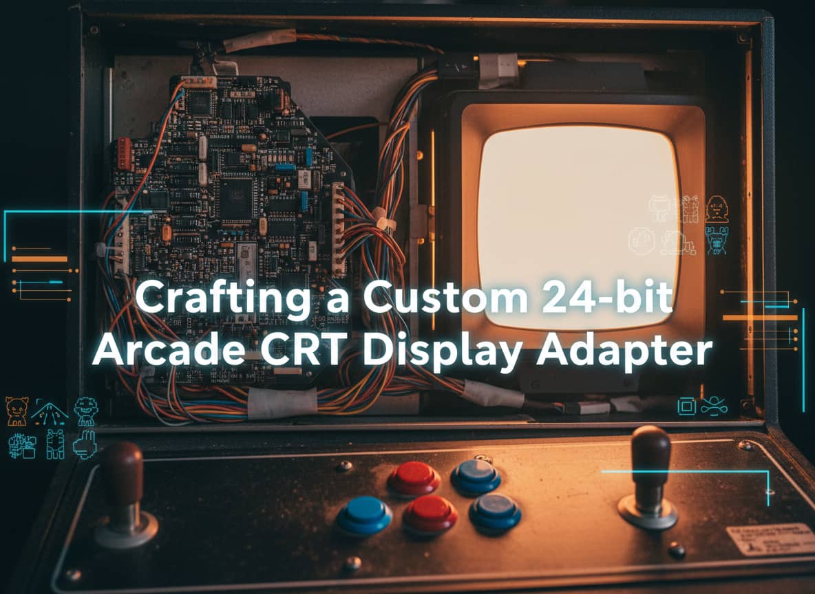 Crafting a Custom 24-bit Arcade CRT Display Adapter